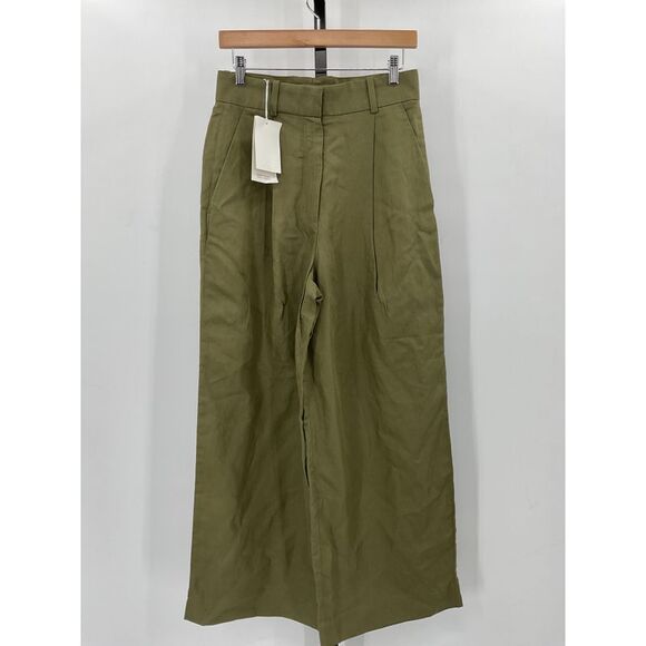 COS | Pants & Jumpsuits | Cos Womens Relaxed Linenblend Wideleg Pants ...